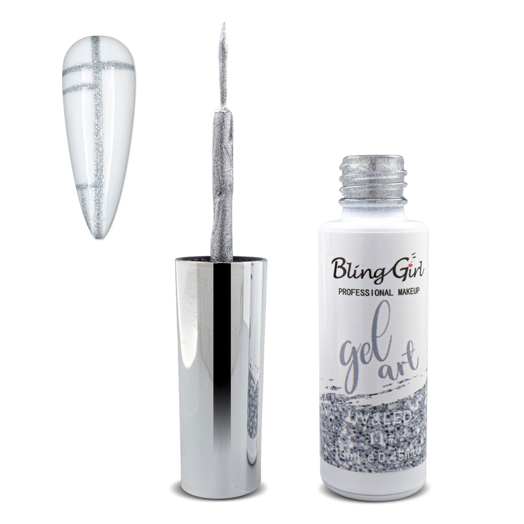 Bling Girl Gel Art UV & LED Gel Polish 12Colours Set 13ml [7262 ...
